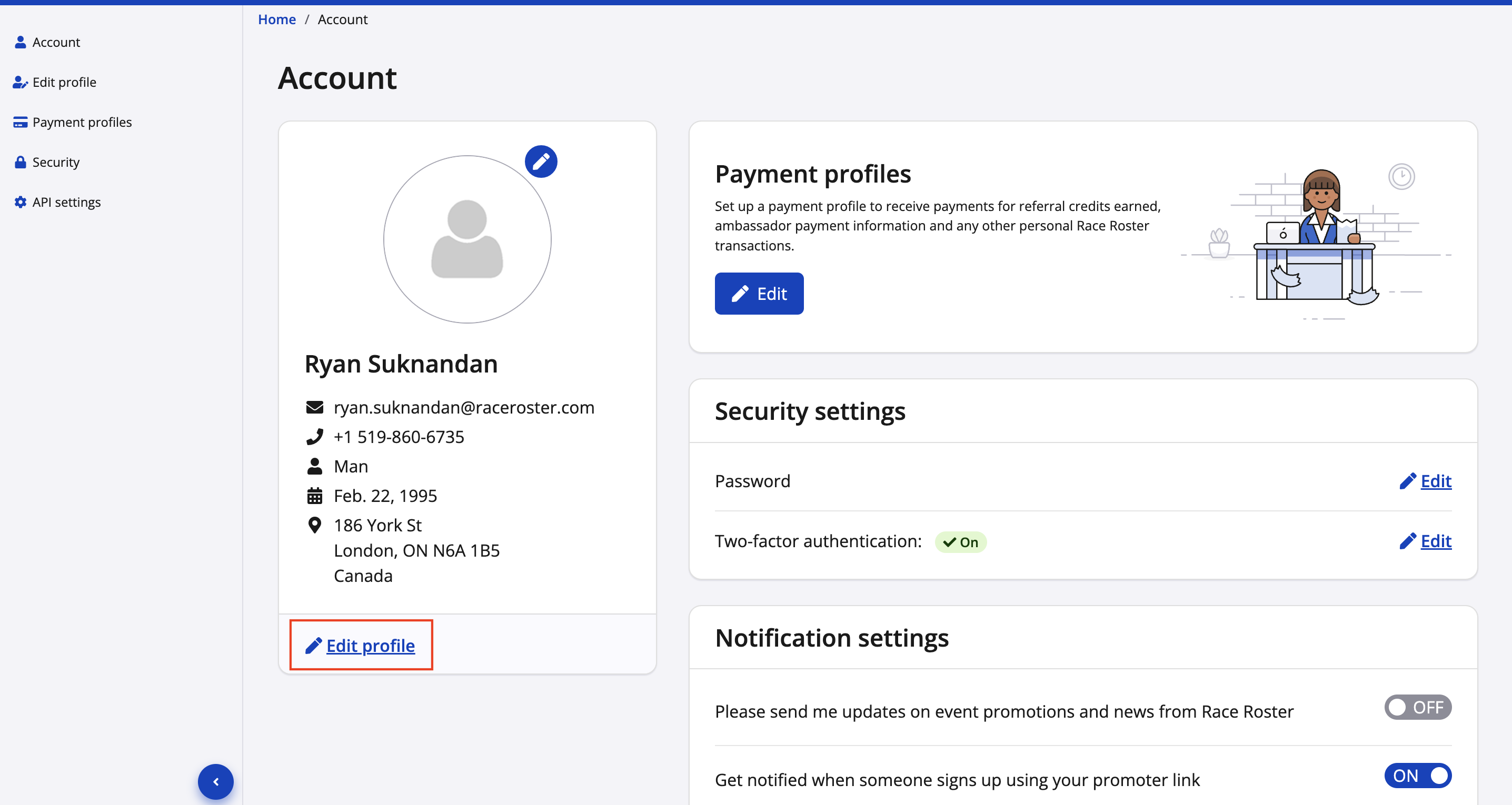 Can I change my email address?